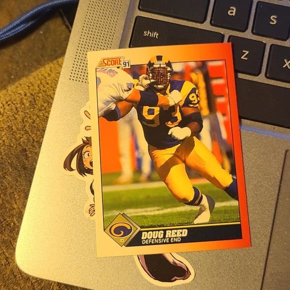 Other | Doug Reed Football Card | Poshmark